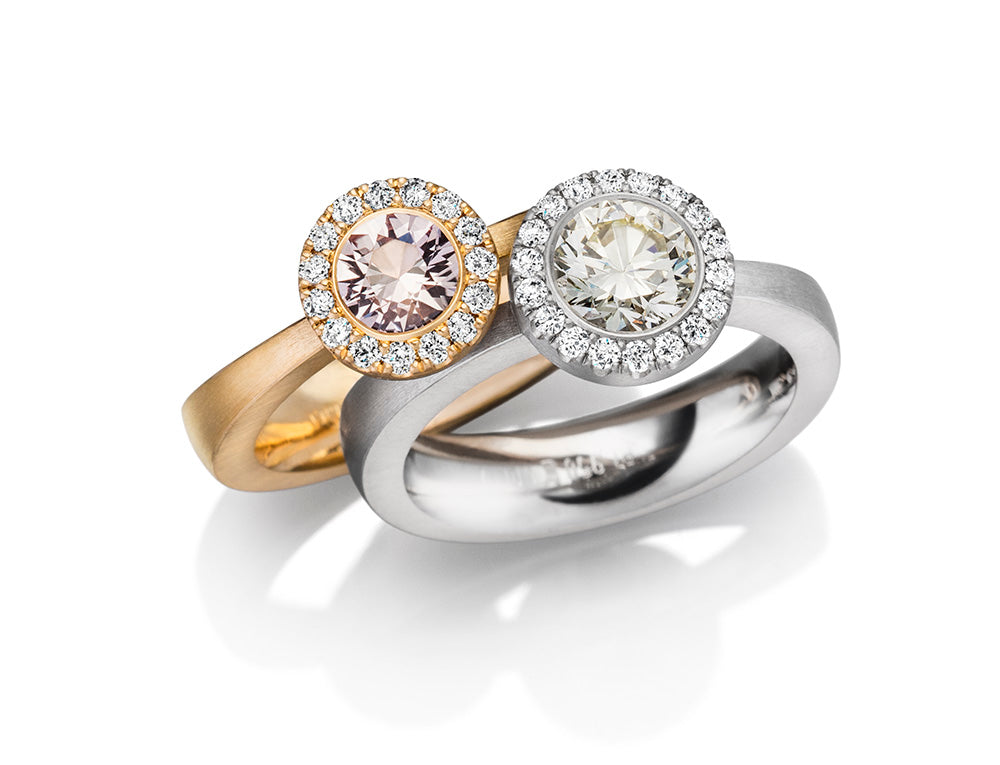 Jorg Kaiser Platinum Flower Ring – Raphael Fine Jewelry